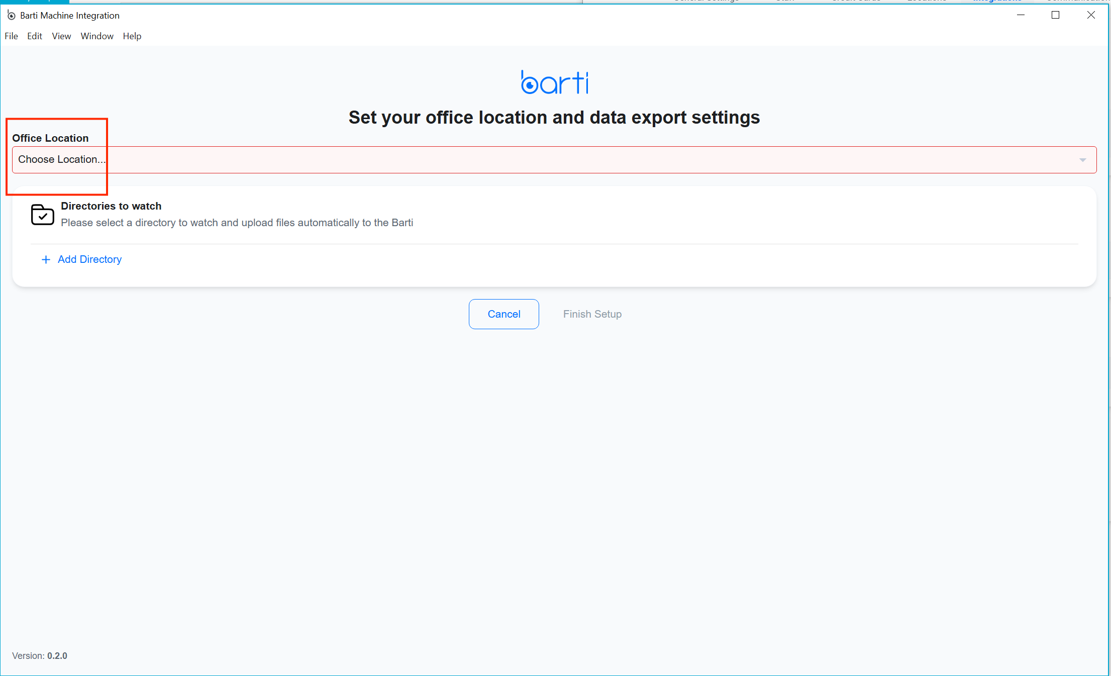 Machine Integration Overview – Barti Help Center
