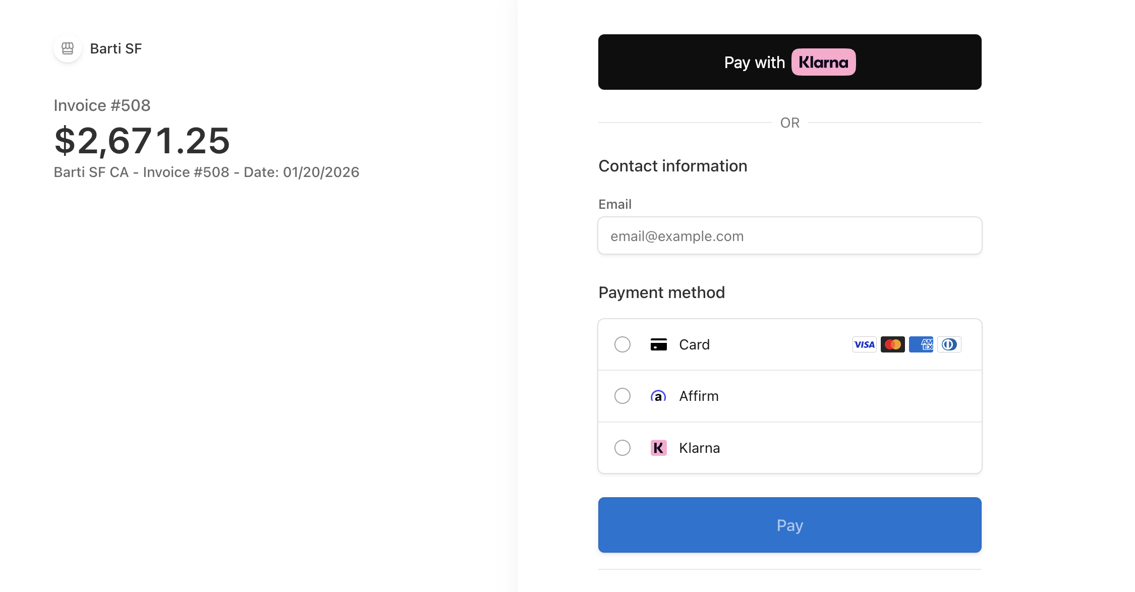 Barti Payment Processing: Buy Now Pay Later Overview – Barti Help Center